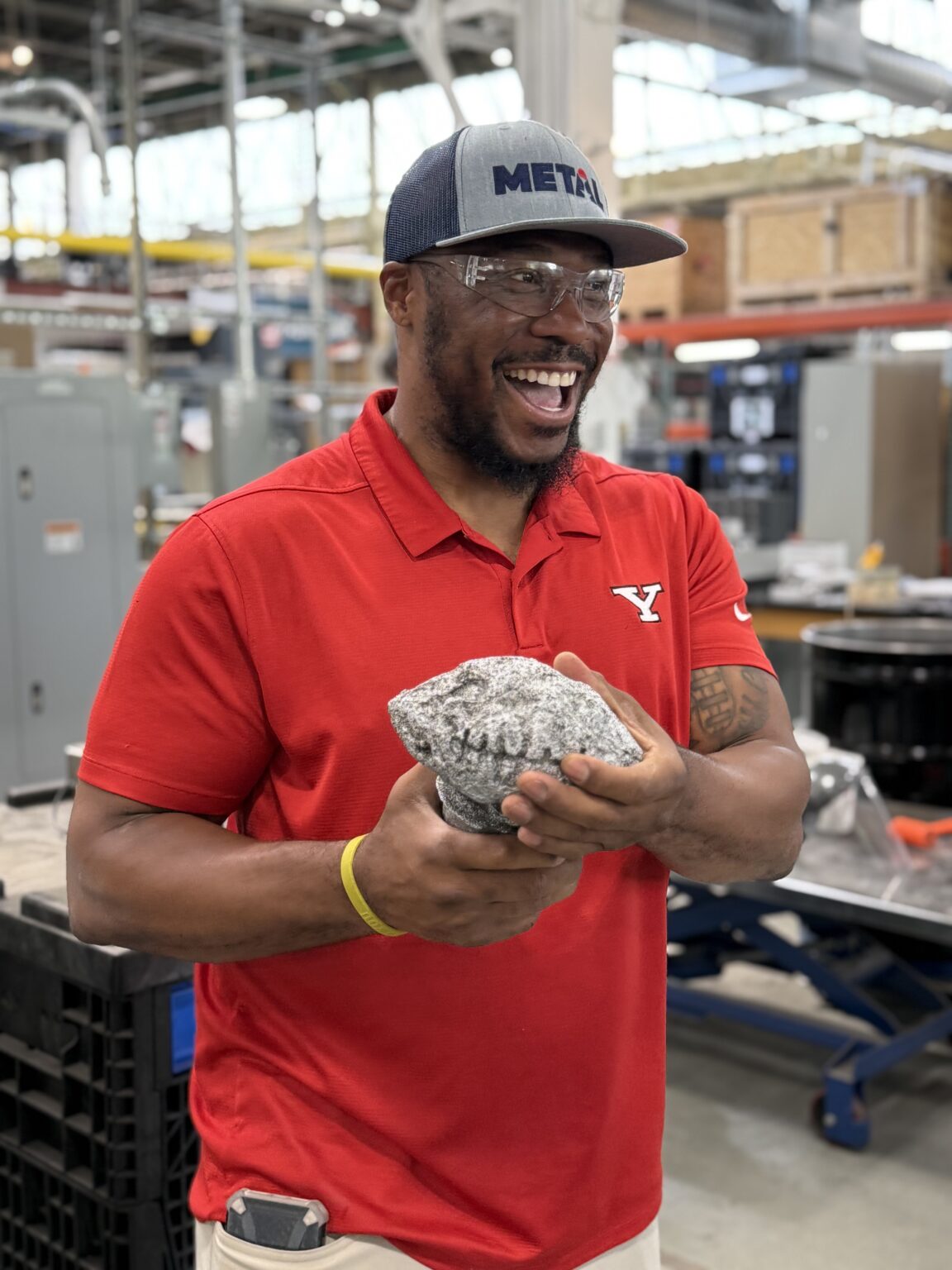 METAL — From NFL to National Defense: Tim Johnson Tackles Helmet Safety ...